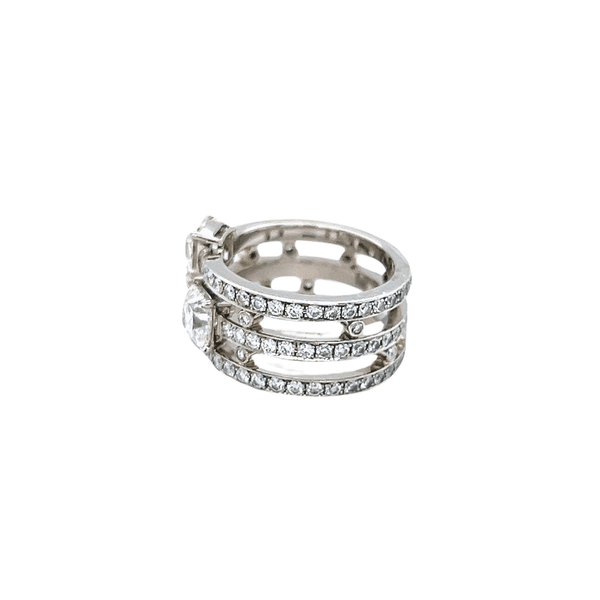 Daniel K Platinum Diamond Stella Ring DRDAN00281