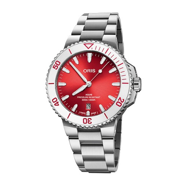 Oris Aquis Date Watermelon 01 733 7787 4138-07 8 22 04PEB
