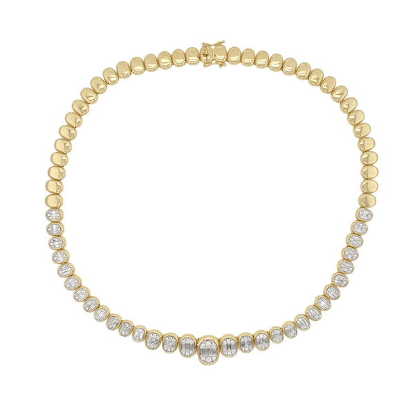 Shy Creation Icon Lumeria Diamond Necklace 4.95CT B22001620Z18