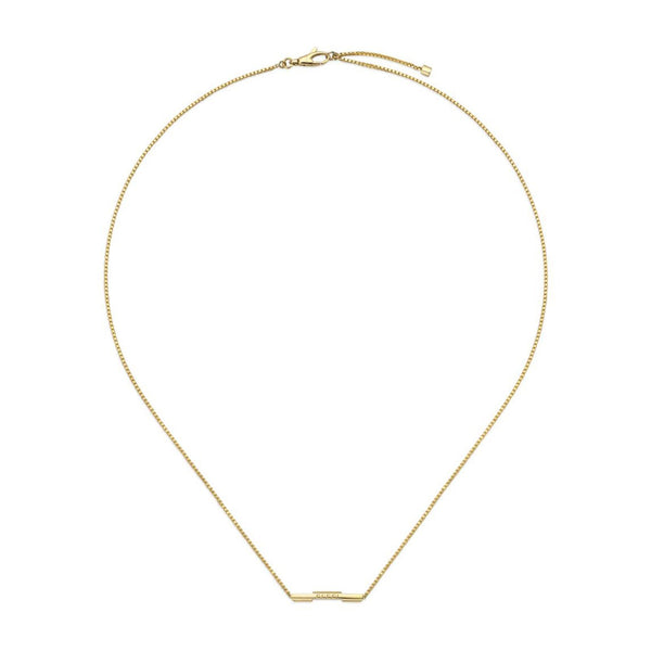 Gucci Link to Love necklace with Gucci bar - YBB66210800100U