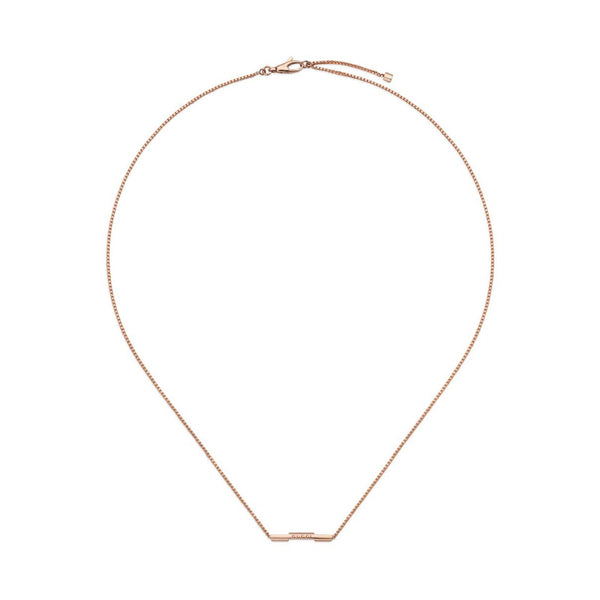 Gucci Link to Love necklace with Gucci bar - YBB66210800200U