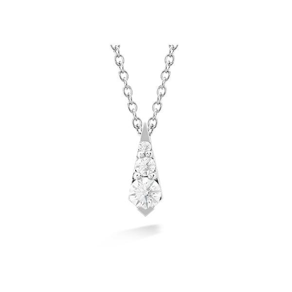 Hearts On Fire Triplicity Drop Diamond Necklace - HFPTRIPDR00208W
