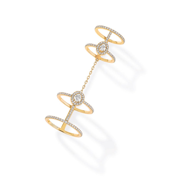 Messika Glam'Azone Double Pavé Diamonds Ring - 5671Y