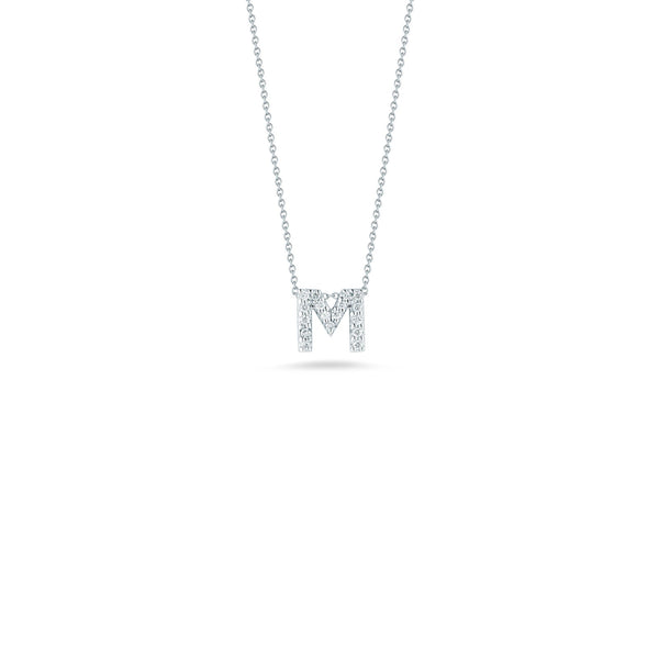 Roberto Coin Letter "M" Pendant
