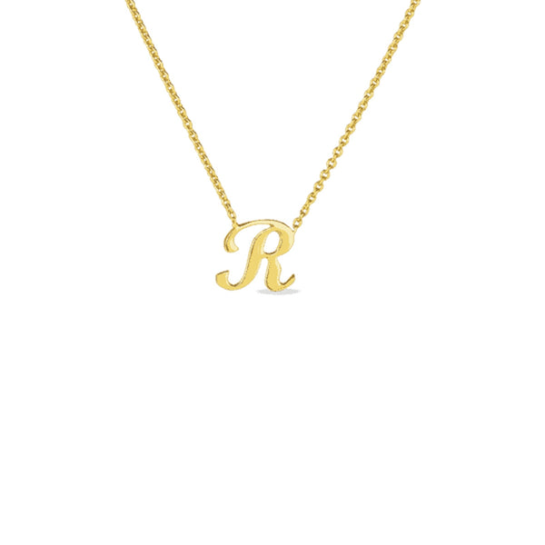 Roberto Coin Letter "R" Pendant